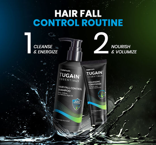 HAIR FALL CONTROL SHAMPOO – Tugain Essentials